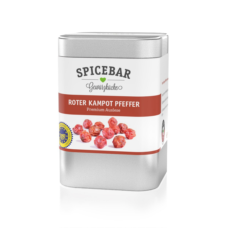 Roter Kampot Pfeffer in Bio-Qualität jetzt bei Spicebar kaufen